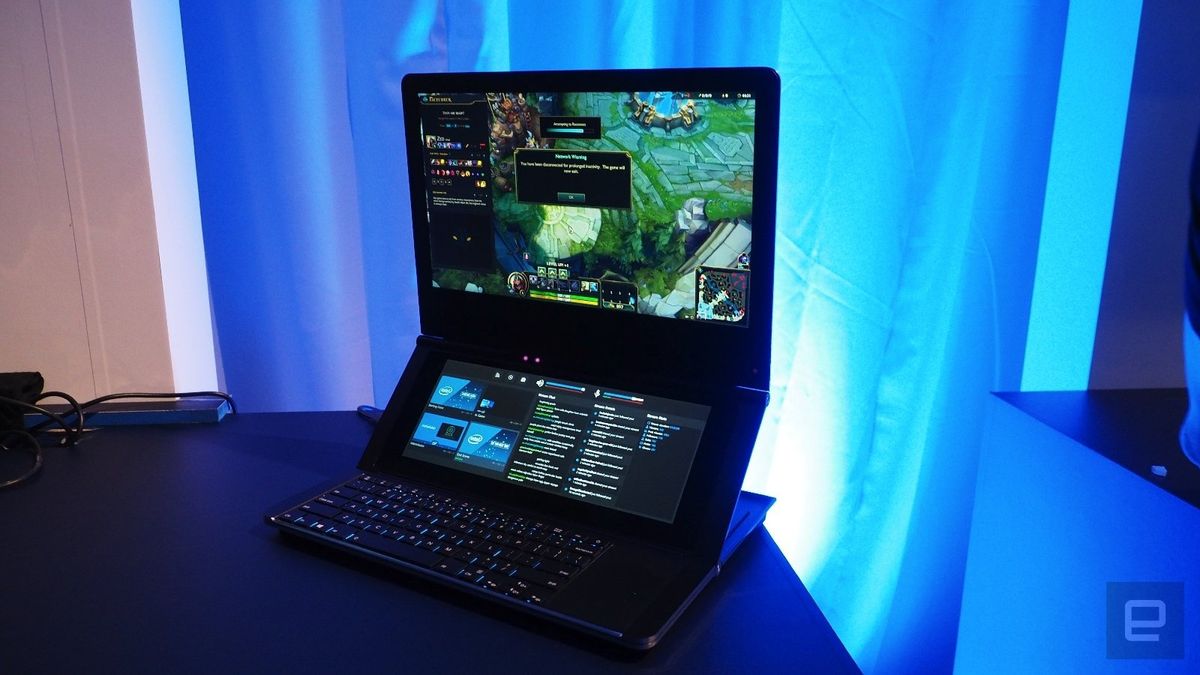 Intel takes to Computex 2019 with new dual-screen laptop prototypes ...
