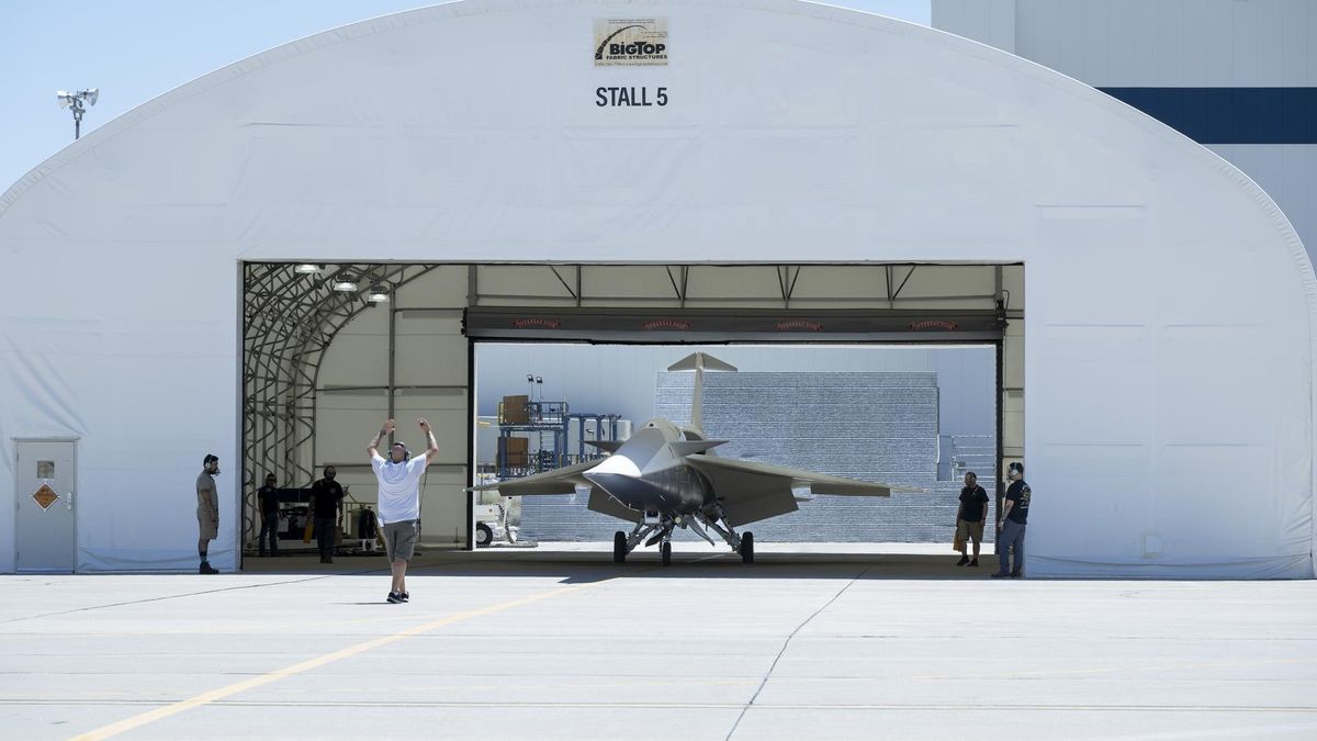 NASA's X-59 'quiet' supersonic jet rolls out for its 1st test drive ...