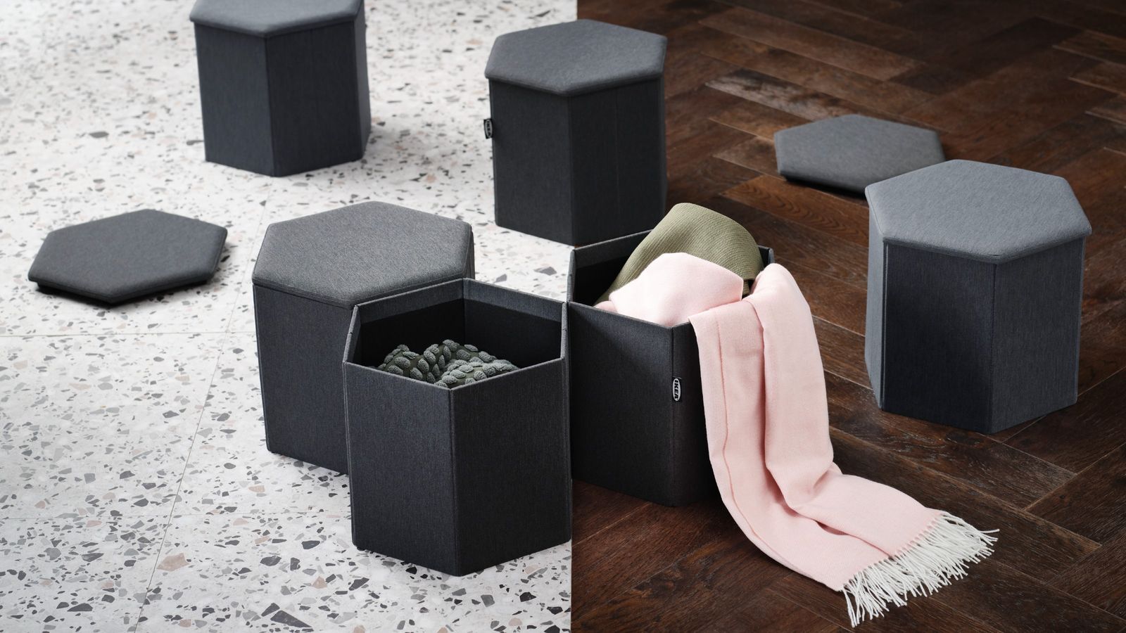 The IKEA KJUGE pouffe is a multifunctional design for £12 | Ideal Home