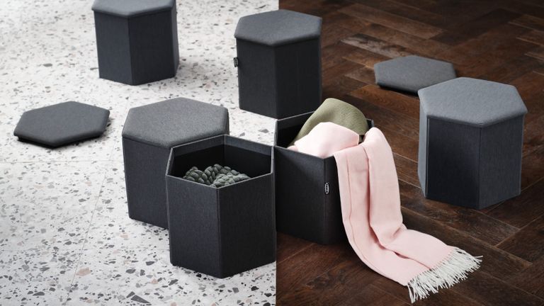The IKEA KJUGE pouffe is a multifunctional design for £12 | Ideal Home