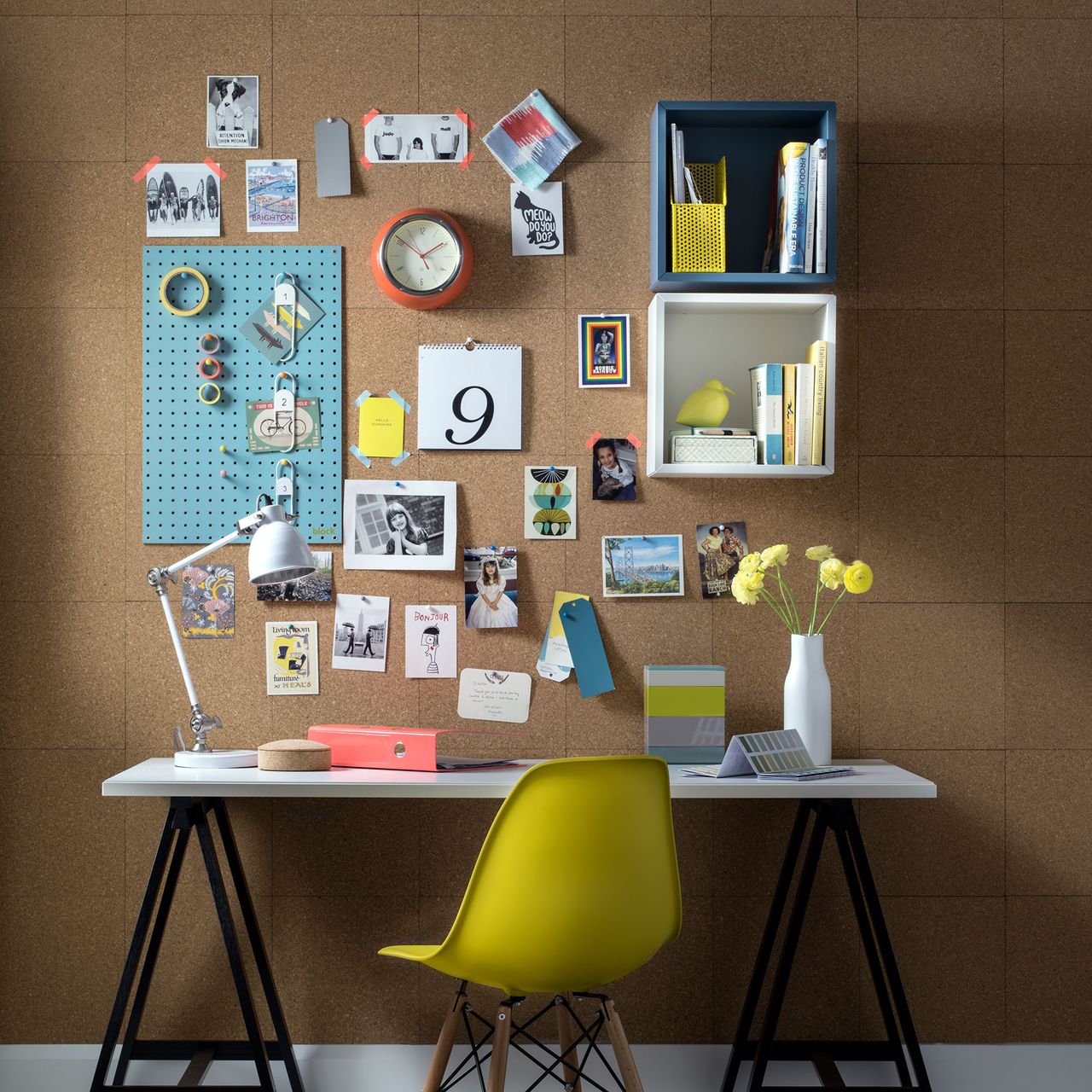 Home office wall decor ideas to create an inspirational display | Ideal ...