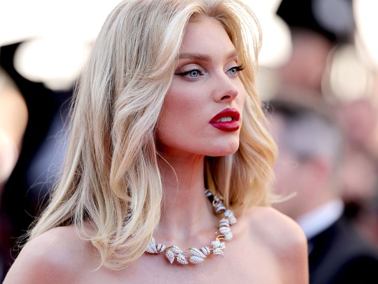 Elsa Hosk Wore Princess Dianas Revenge Dress For Halloween Who What Wear