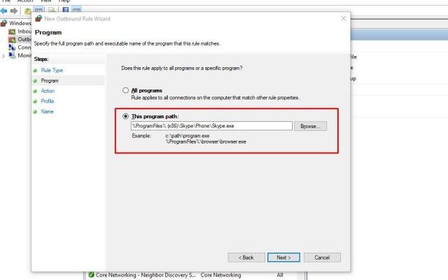 How to Block a Program From Connecting to the Internet in Windows 10 ...