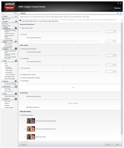 AMD Radeon Software Crimson, Catalyst Control Panel Compared | Tom's ...