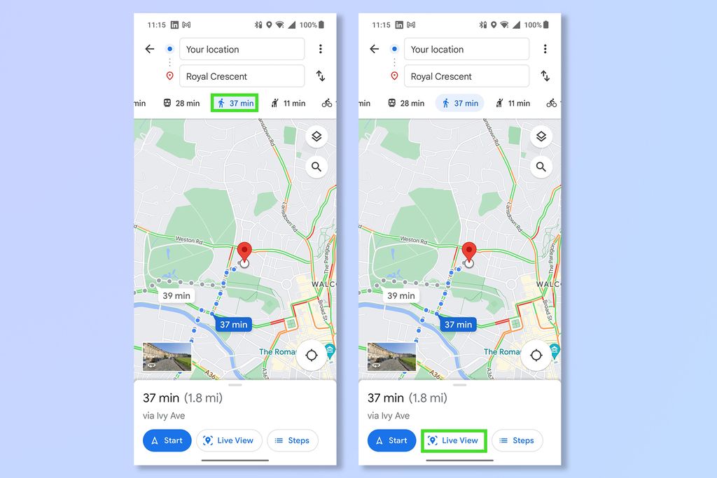How to use Google Maps Live View | Tom's Guide