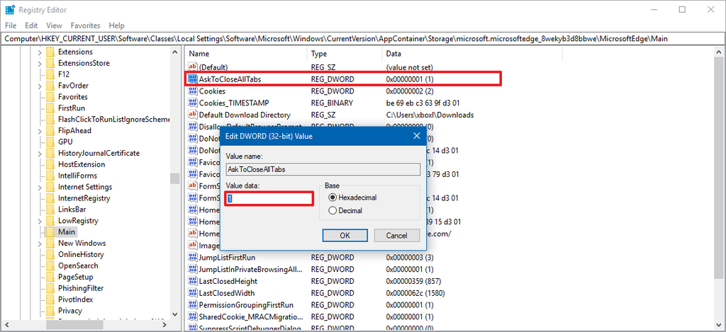 How to bring back the 'close all tabs' warning in Microsoft Edge ...