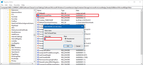How to bring back the 'close all tabs' warning in Microsoft Edge ...