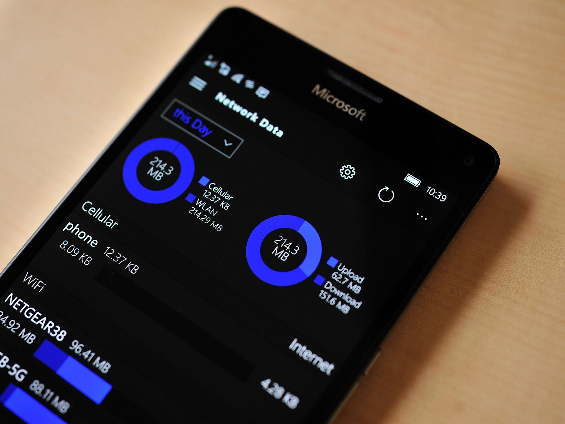 Network Data is a universal Windows 10 app to track all your usage ...