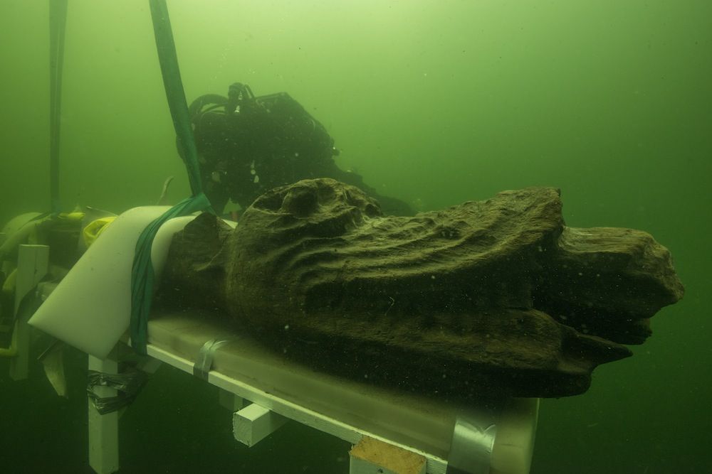 Photos of Terrifying Monster Figurehead | Live Science
