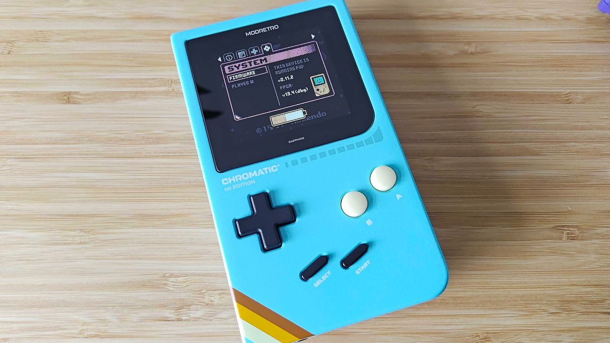 Modretro Chromatic review: "a remarkable modern Game Boy that'll ...