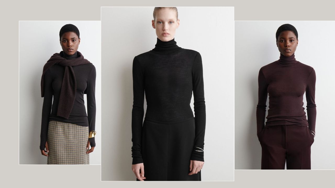 COS' Merino Wool Turtleneck Is a Cold-Weather Essential | Who What Wear