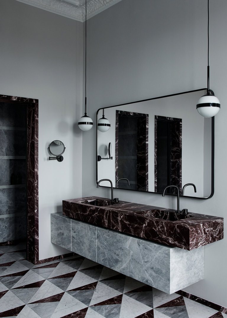 What Is Rosso Levanto? The Striking Marble Designers Love | Livingetc