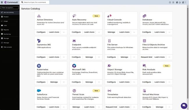 Hands on: Commvault Cloud review | TechRadar