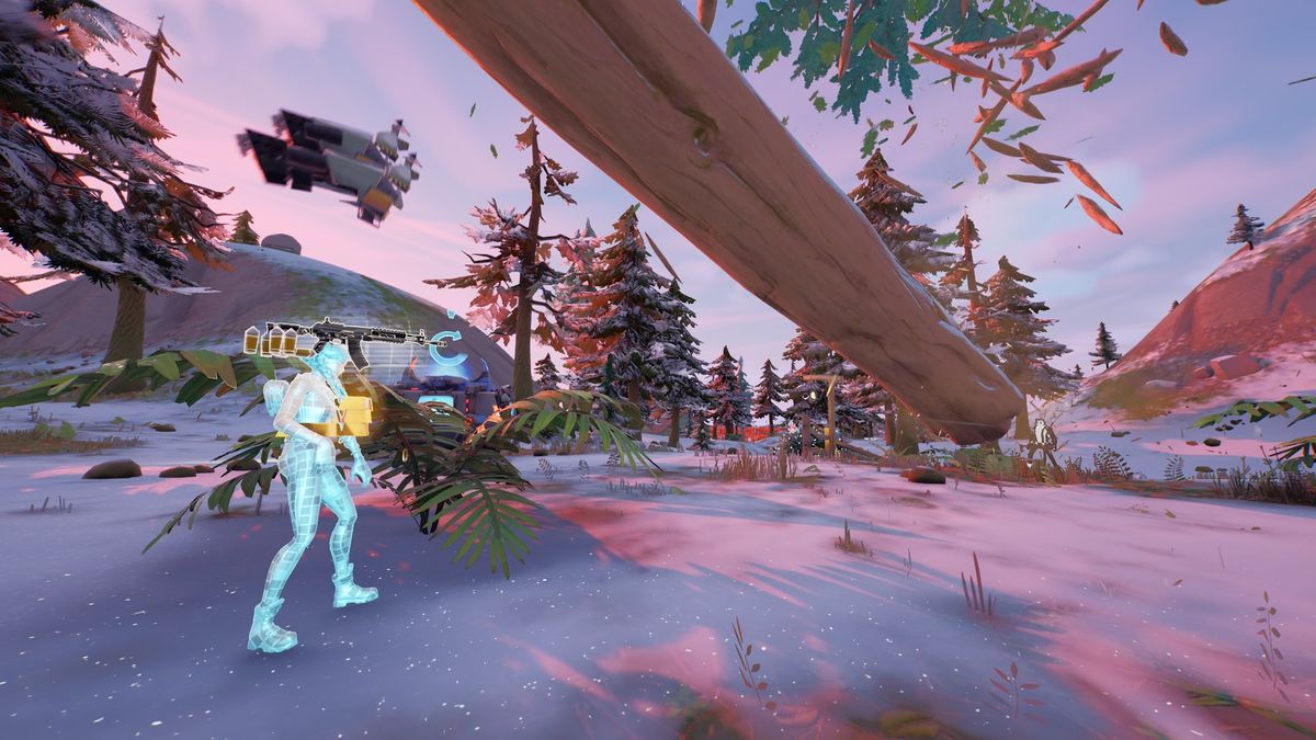 Knock down Timber Pines locations in Fortnite | PC Gamer