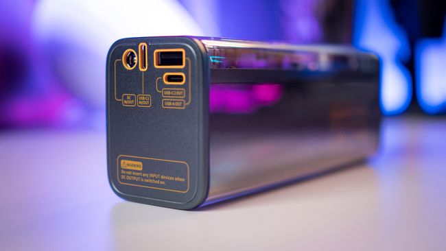Shargeek's Storm 2 is a 100W power bank with a see-through design that ...