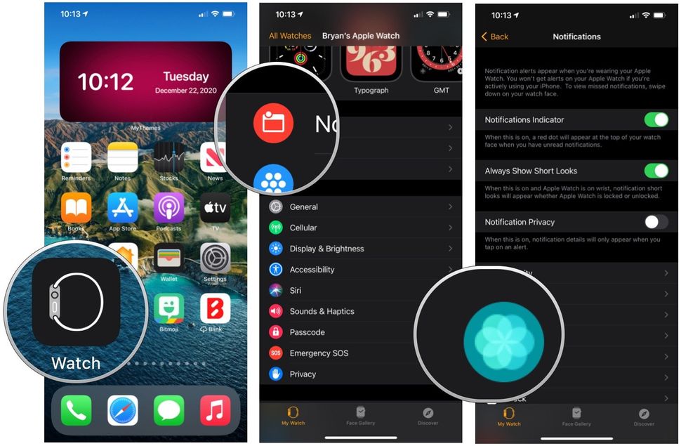 How to customize Message, Mail, Calendar, and other notifications on ...