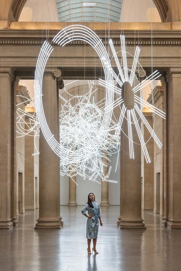 Cerith Wyn Evans fills a Tate Britain gallery with neon light | Wallpaper