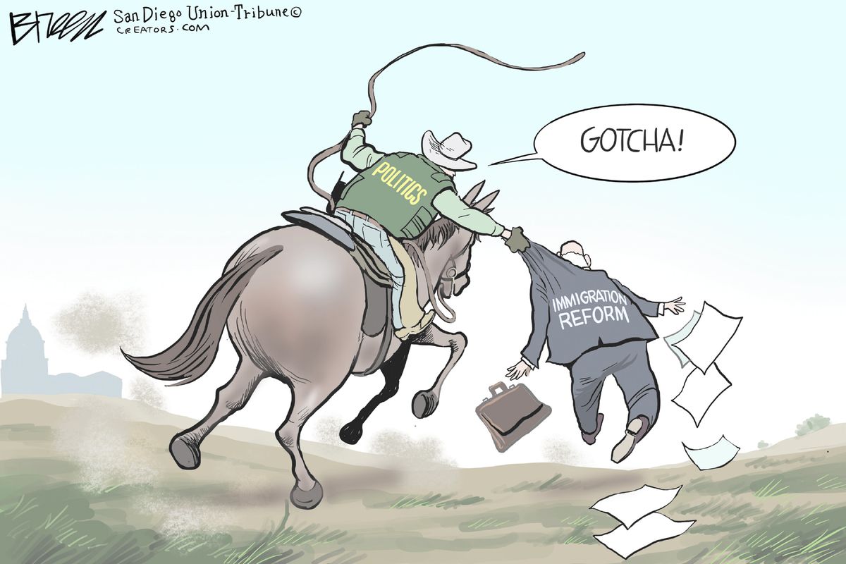 5 cartoons about the Texas border crisis | The Week