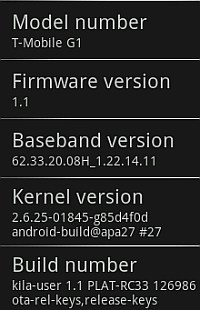 Download Android G1 RC33 Update Now | Android Central
