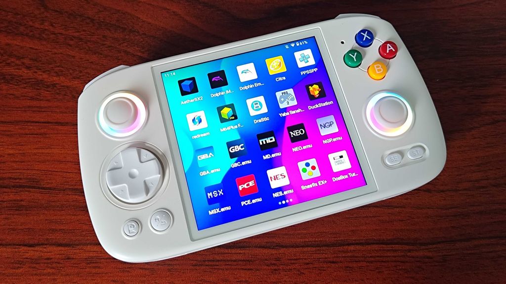 Anbernic RG Cube review: “I’ve completely fallen for this weird little ...