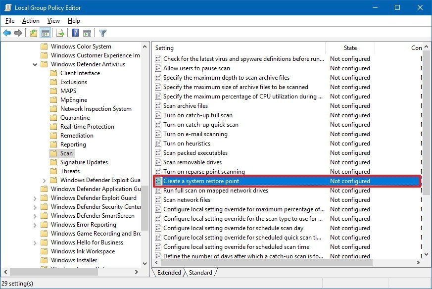 How to create automatic System Restore points daily on Windows 10 ...