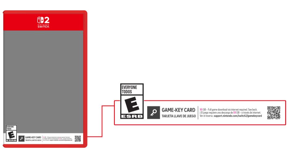Nintendo Switch 2 Game-key cards are a shareable hybrid version of ...