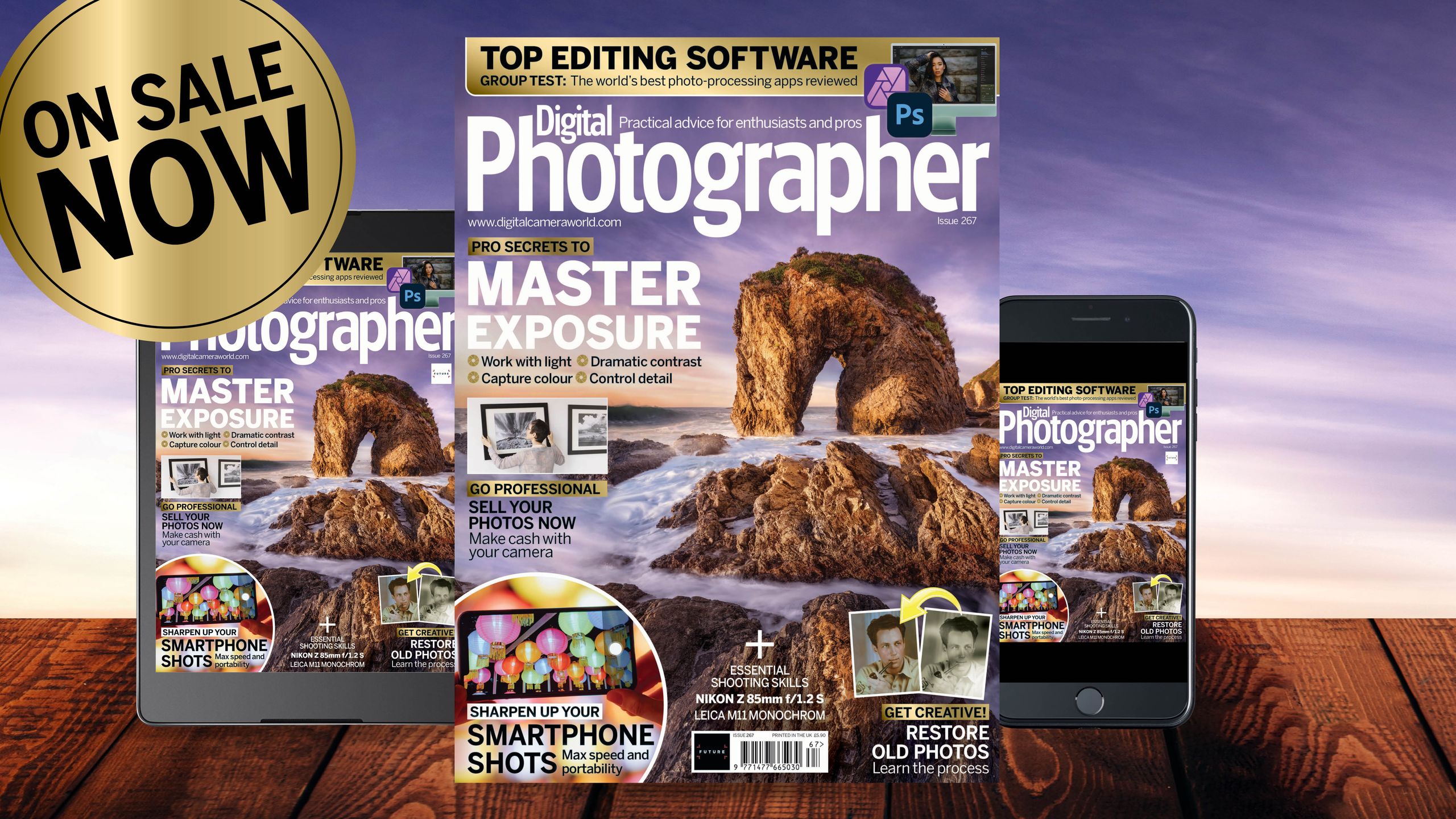 Become a master of light with Digital Photographer Magazine Issue 267 ...