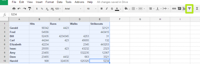 How to Create Filters in Google Sheets | Laptop Mag