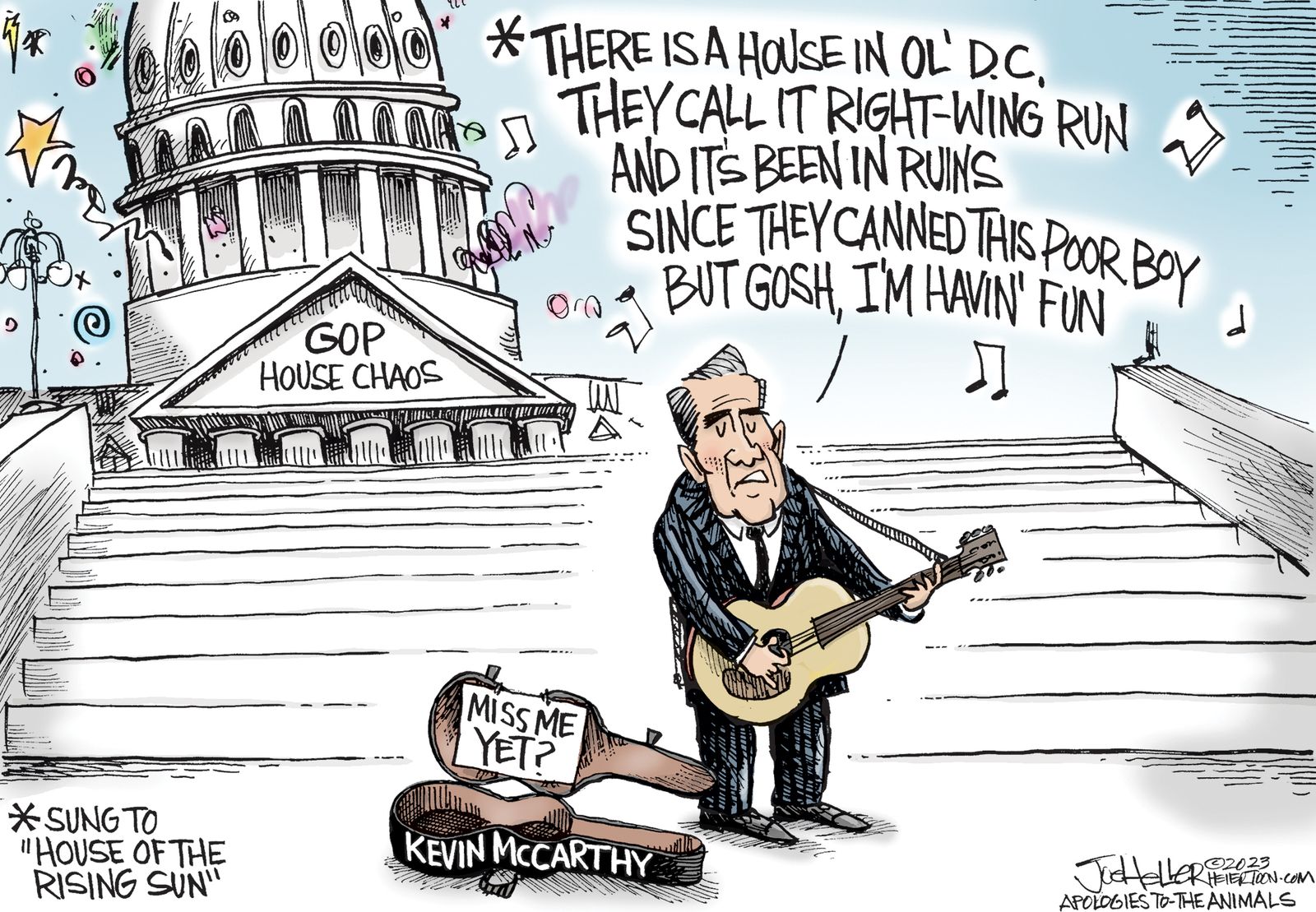 Today's political cartoons - October 17, 2023 | The Week