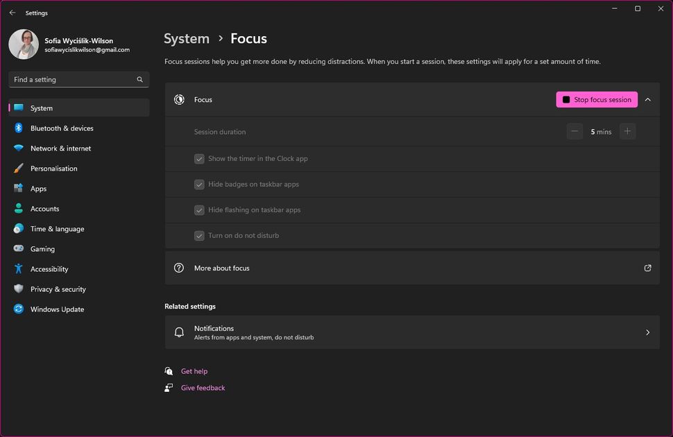 How to use Windows 11's improved Focus Assist feature in the new update ...