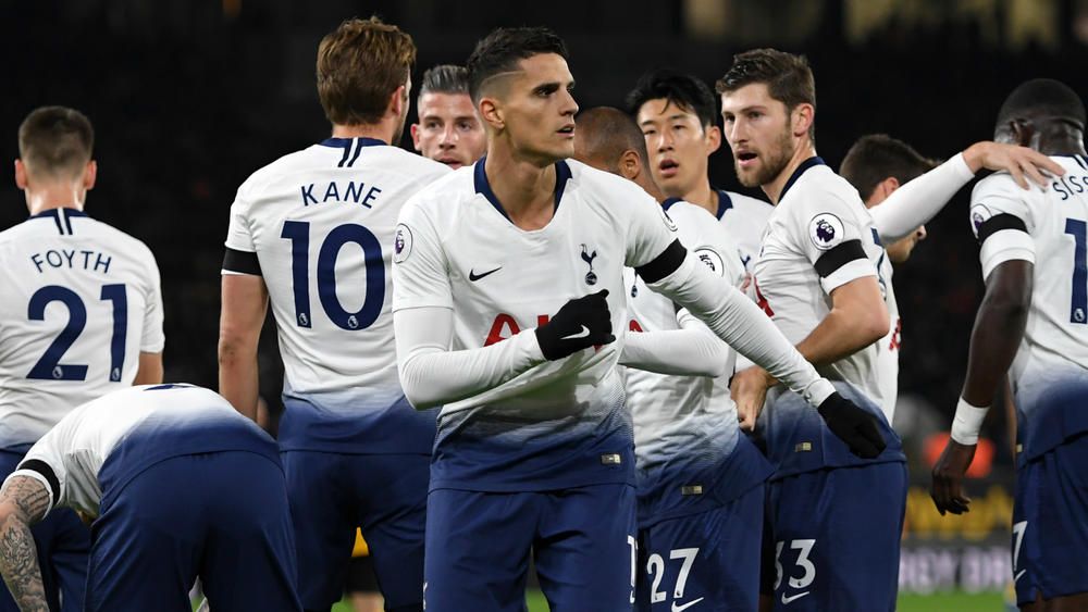 Wolves 2 Tottenham 3: Foyth flails but Pochettino's men hold on ...