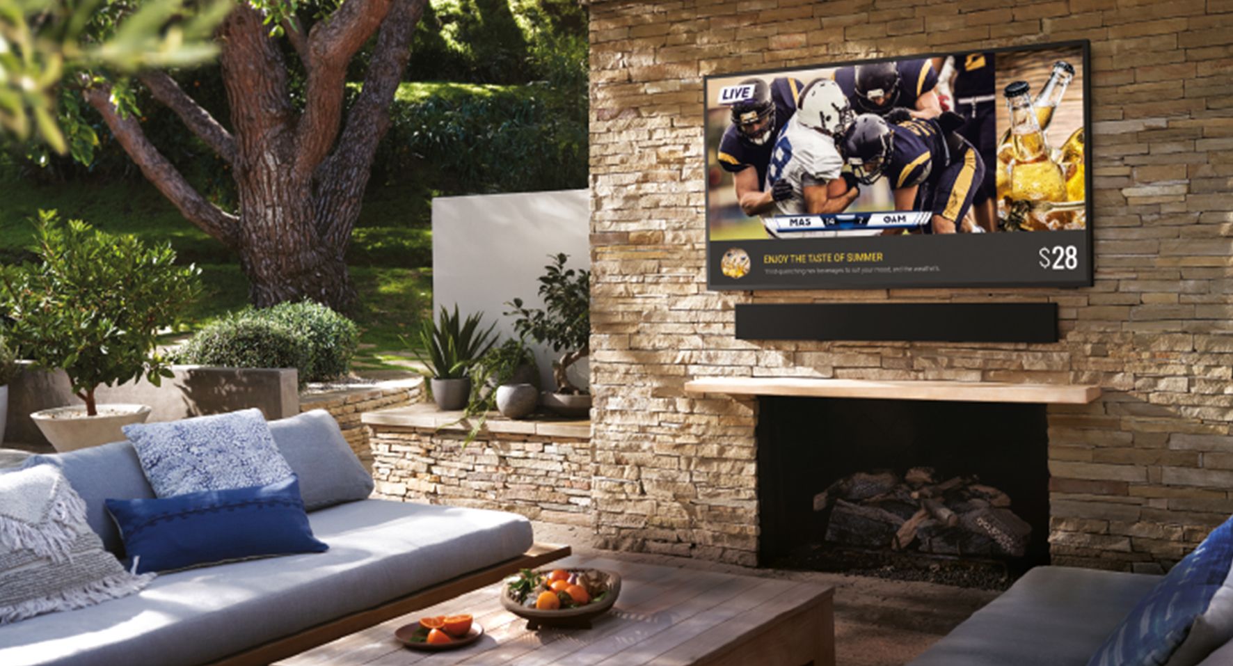 Garden TVs - how to choose the best outdoor TV | Livingetc