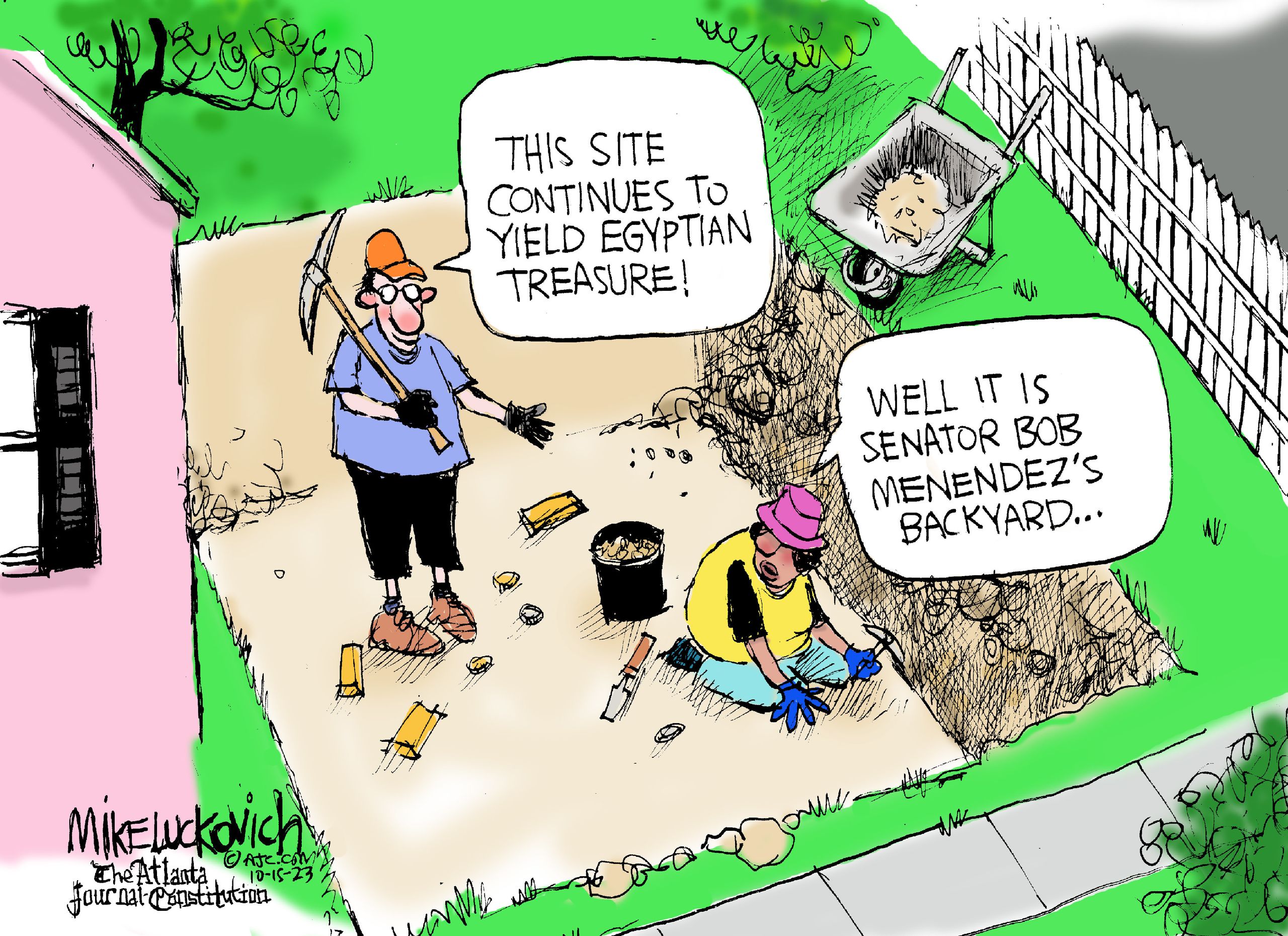 Today's political cartoons - October 15, 2023 | The Week