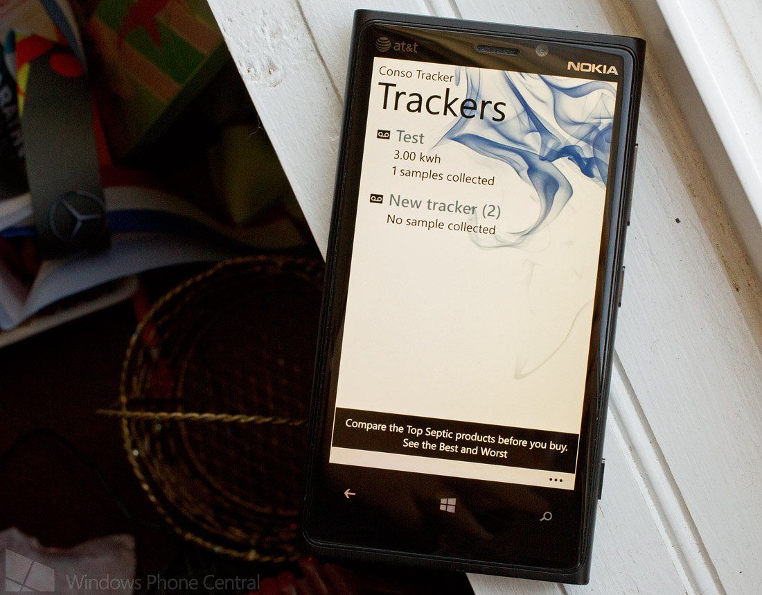 ConsoTracker, a flexible tracking app for Windows Phone 8 | Windows Central