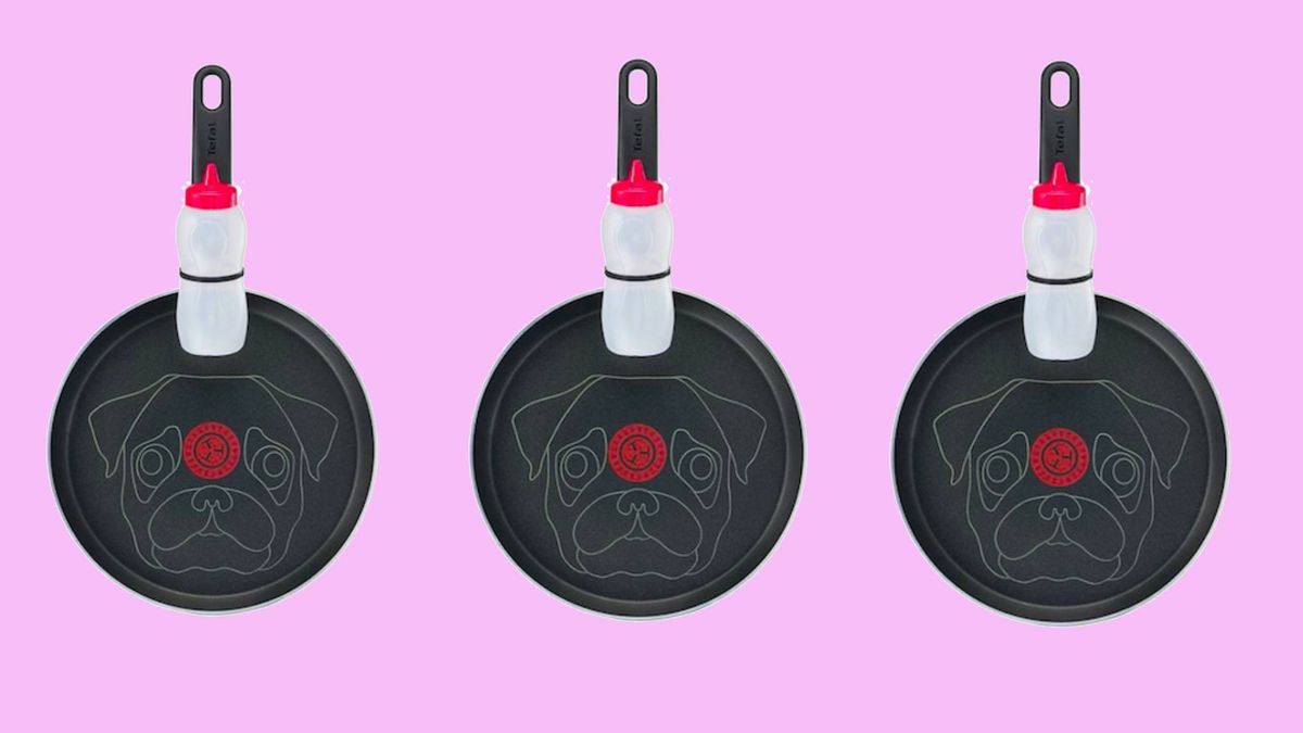 This Adorable Pug Frying Pan Is All You Need On Pancake Day | Marie ...