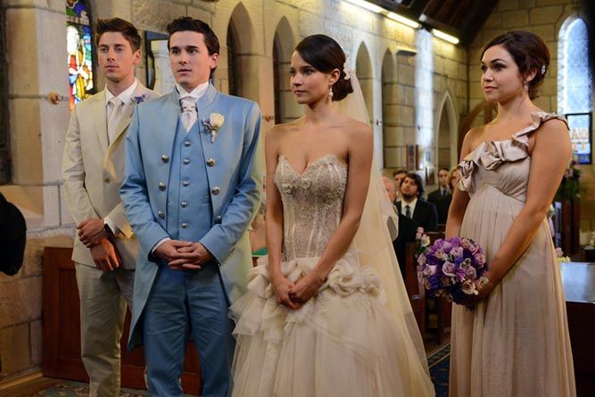 April and Dex are finally married | Episode | Home and Away | What's on ...