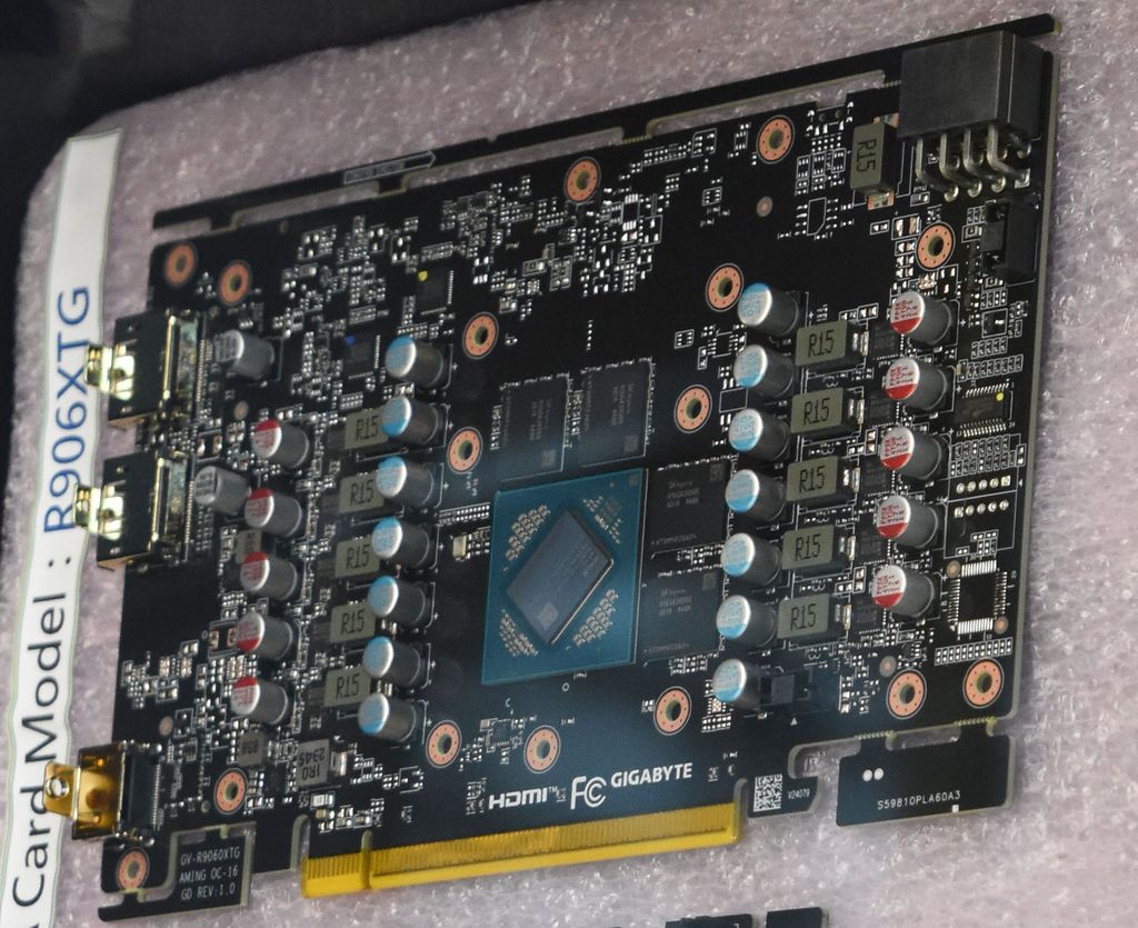 Stray AMD RX 9060 XT PCB photo emerges from Gigabyte factory tour | Tom ...