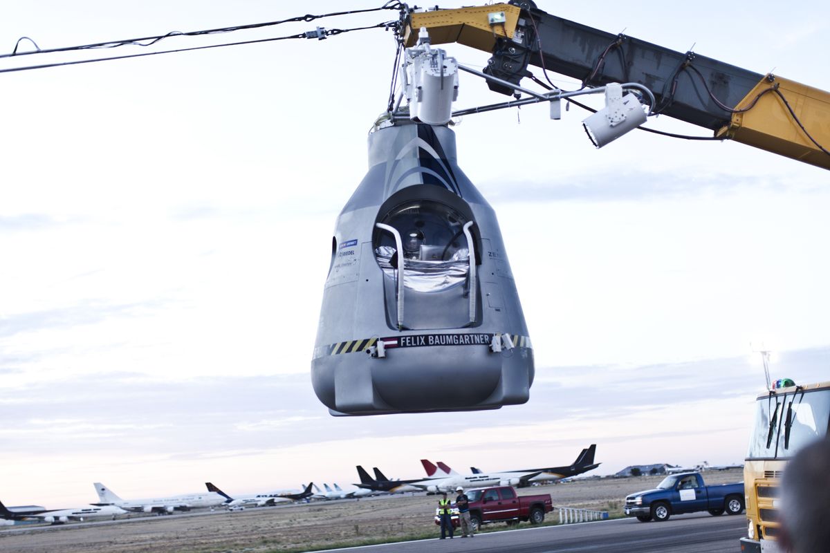 Photos: Red Bull Stratos Supersonic 'Space Jump' Training | Space