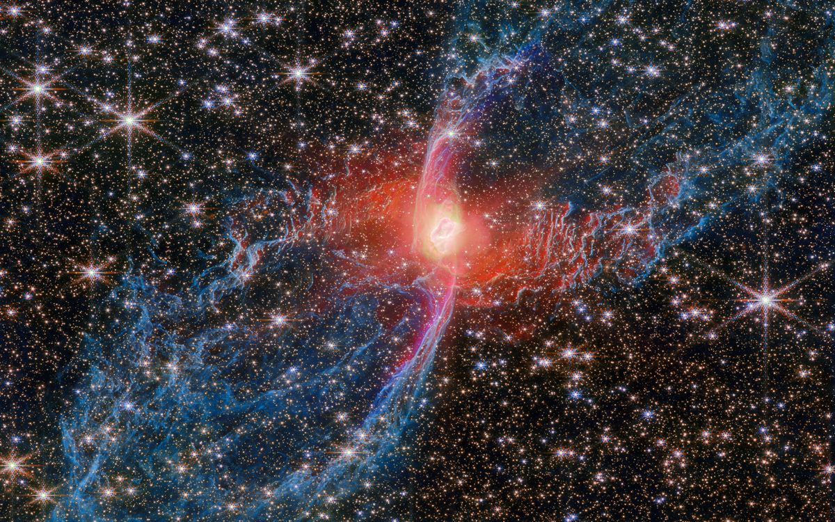 James Webb Space Telescope spots the haunting Red Spider Nebula with 3 ...