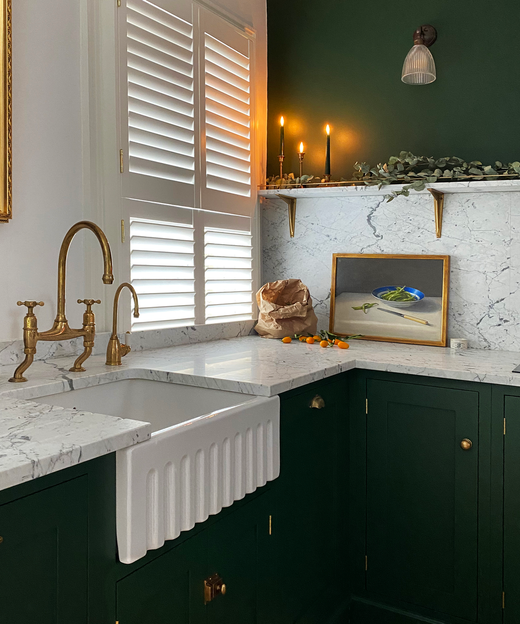 This small green kitchen makeover proves you don't need a lot of space ...