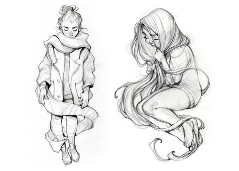 Take a sneak peek inside Loish's sketchbook | Creative Bloq