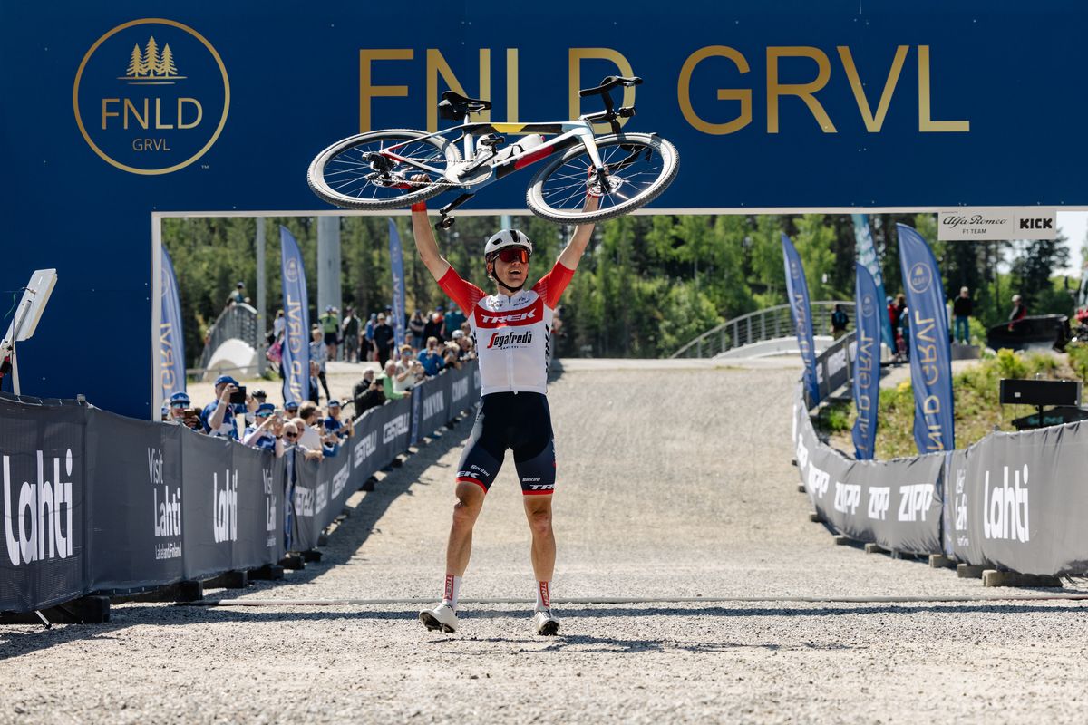 Cromwell, Skujins grab solo wins at inaugural FNLD GRVL race | Cyclingnews