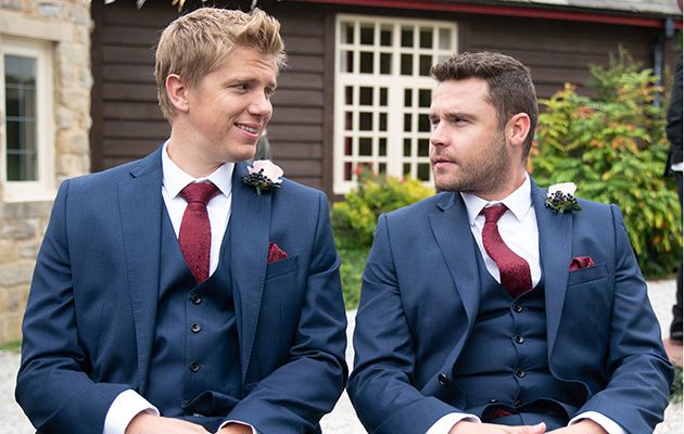 Emmerdale’s Danny Miller and Ryan Hawley on the Robron wedding - and ...