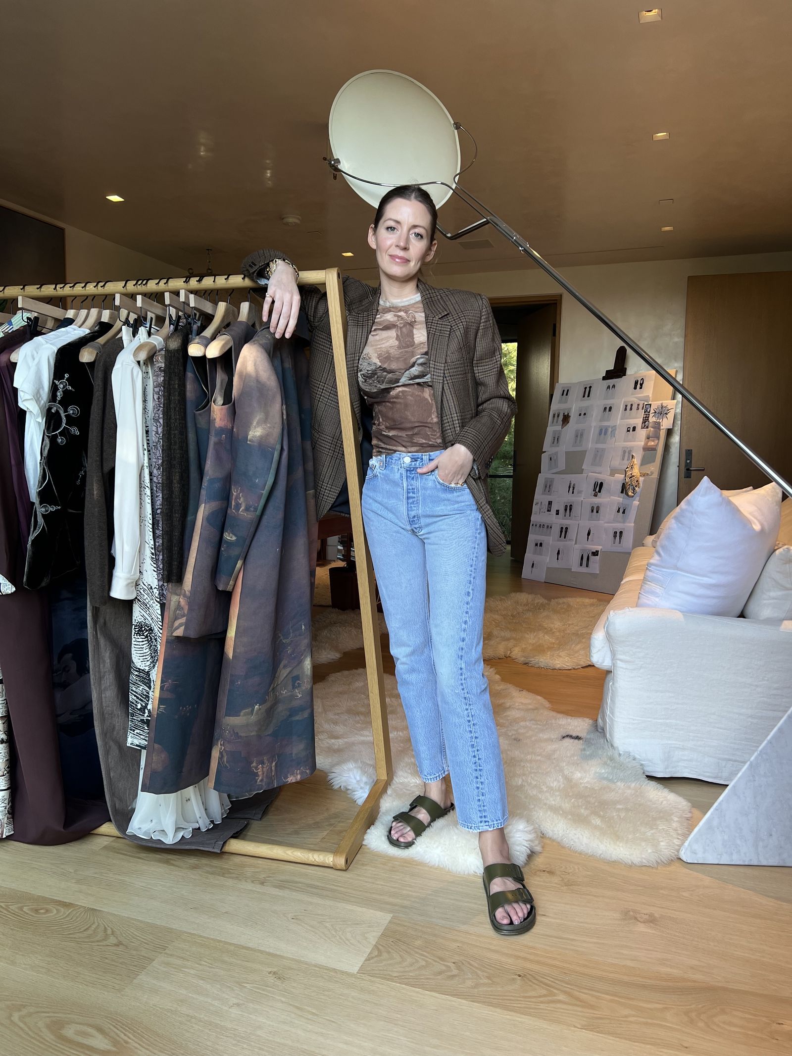 What Designer Lizzie Grover Rad Wears To Work Marie Claire