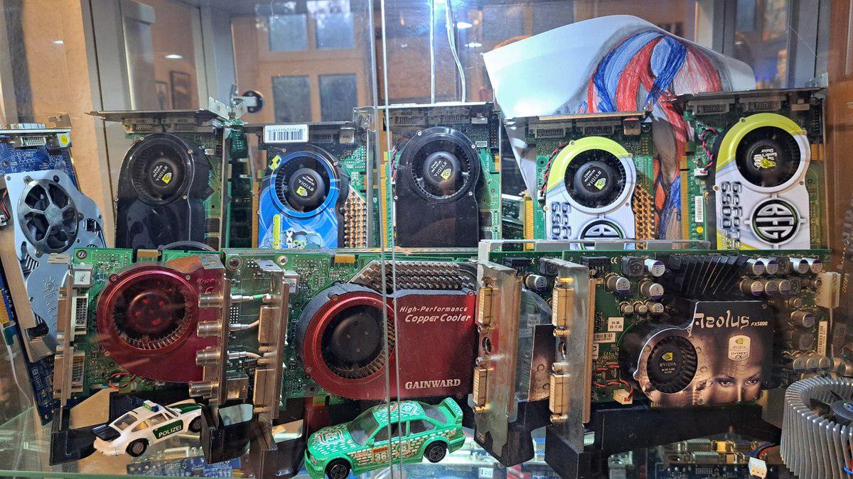 Amassing over $10,000 worth of retro GPUs over 14 years, this avid ...