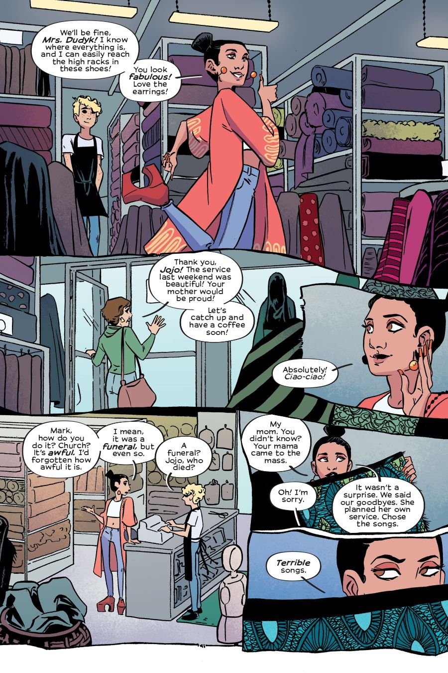 Eisner-winning writer Andrew Wheeler’s new YA graphic novel Hey, Mary ...