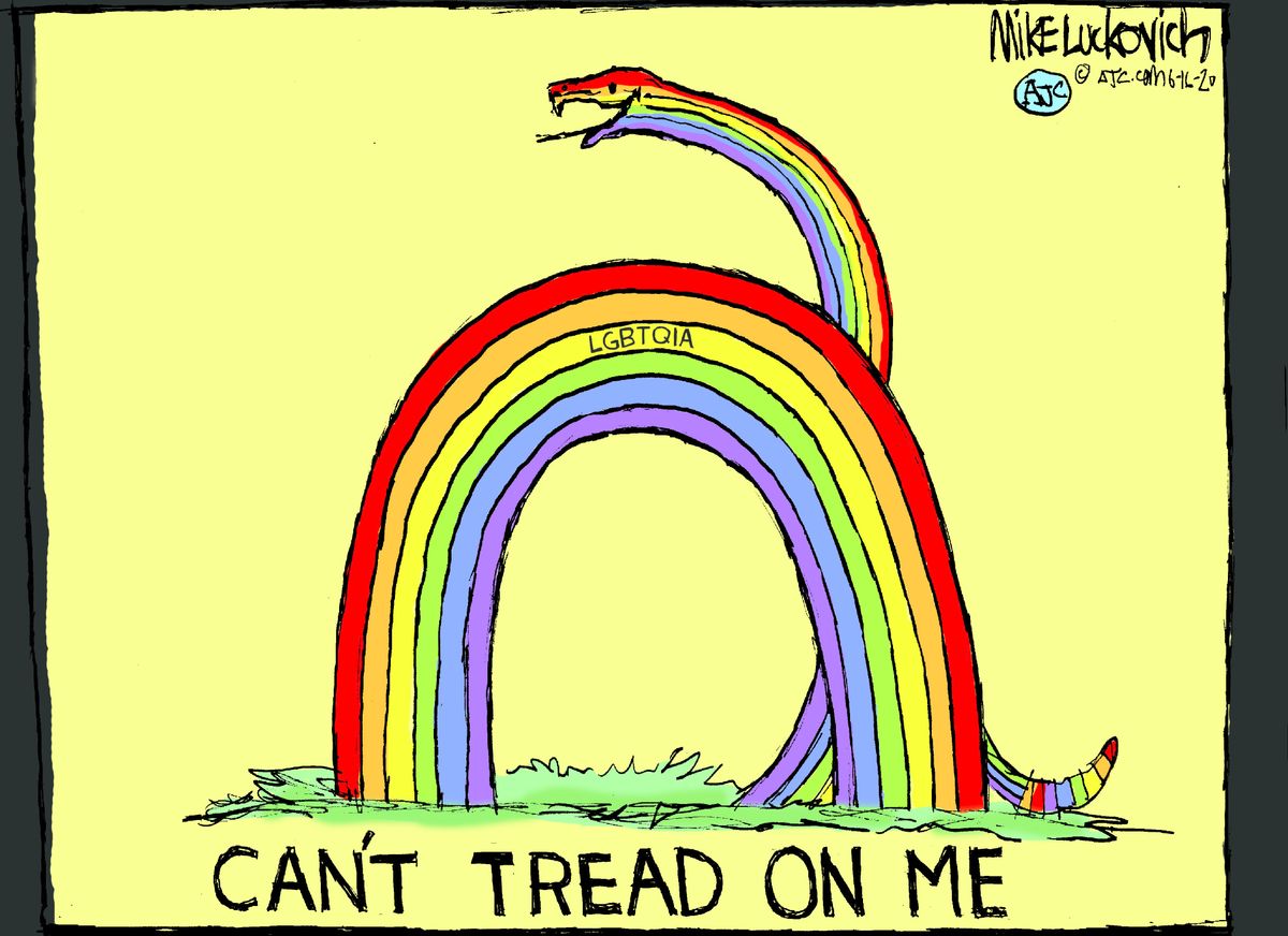 Editorial Cartoon U.S. Supreme Court LGBTQ ruling | The Week