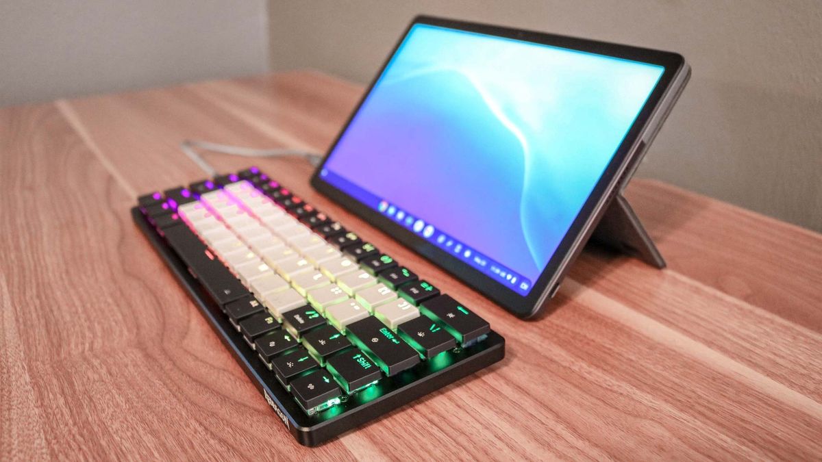 I took a chance on this $50 mechanical keyboard and it's great except ...
