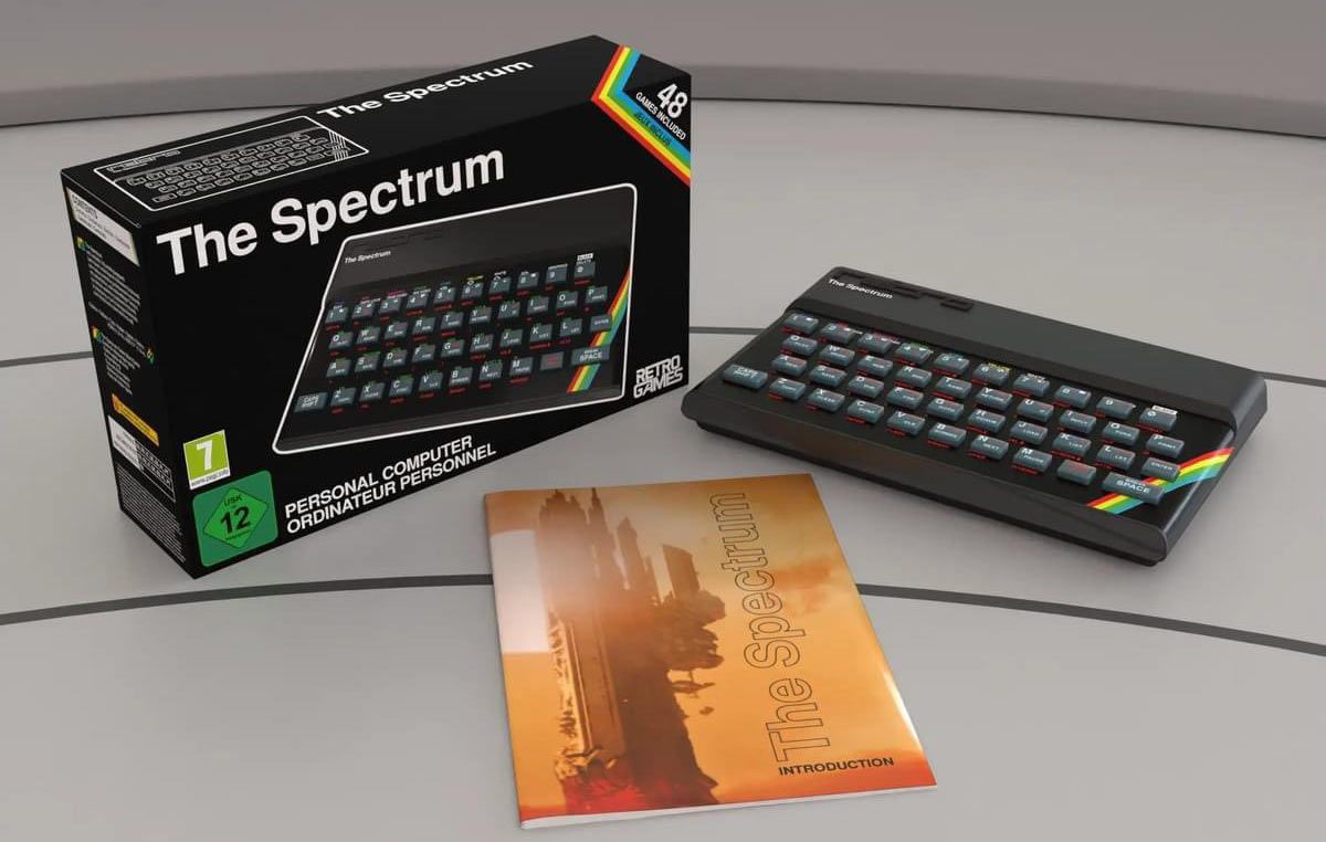 The Spectrum full-size retro computer leaks — $99 device with 48 games ...