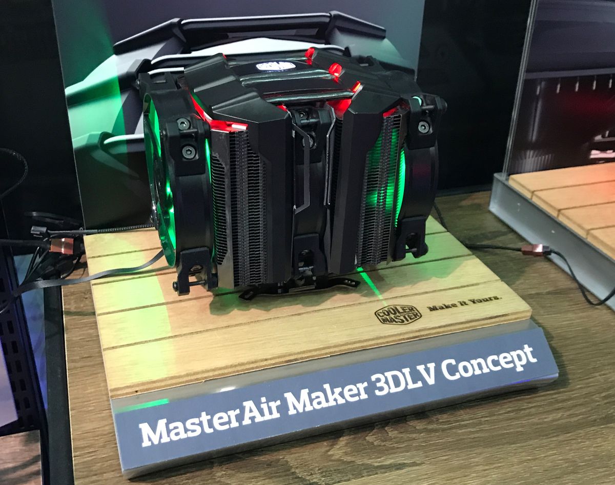 Cooler Master Shows Concept Coolers: Closed-Loop Heat Pipe and Flying ...